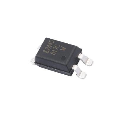 China LTV-817S-TA1-C Transistor Output Optocoupler with 5000 Vrms Isolation Voltage and 50% Current Transfer Ratio in SMD/SMT Package for sale
