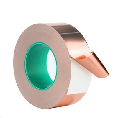 Cina Nastro adesivo in rame da 76 mm Nastro adesivo conduttivo rotolo di tronchi personalizzato in vendita