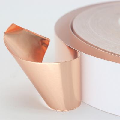 China Hitzebeständiges doppelseitiges Kupferband 100 mm für elektrische Reparaturen for sale