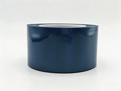 China Blue PET Tape with Residue-Free Removal for High-Temperature Applications for sale