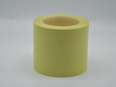 China Yellow Mylar PET Tape with Acrylic Adhesive for High-Temperature Insulation and Protection for sale