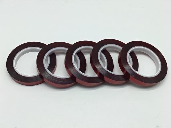 Quality Heat Resistant Red PET Tape with Residue-Free Removal for High-Temperature Applications for sale