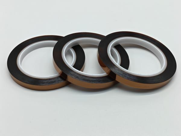 Quality Amber Kapton Tape For Electronic Component Insulation And Thermal Stability for sale