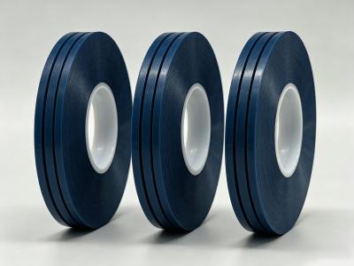 China Long Lasting Blue PET Tape Designed To Withstand Temperature Fluctuations for sale