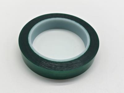 China Green PET Silicone Heat Resistant Tape for sale
