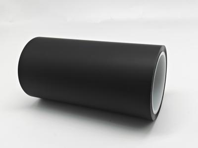 China 100μm Matte Black Single Sided Tape for Automotive Electronics Industry for sale