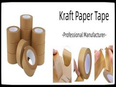 0,12 mm Verpackungsklebeband Kraft Flatback Kartonversiegelungsband