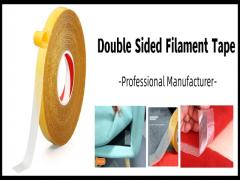 3 m doppelseitiges Acryl-Klebeband Mesh Scrim Filament für Teppich