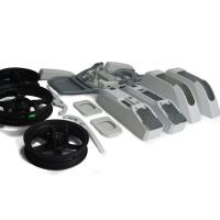 China Vacuum Casting Silicone Mold Rapid Prototyping ABS Plastic 25 Cycles Custom for sale