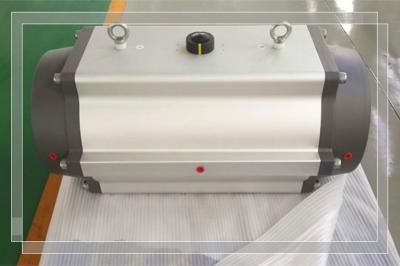 China fabricación xinming de Wuxi de válvula de control de los actuadores neumáticos de la cuarto-vuelta de estante y del piñón en venta