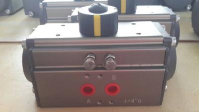 China Actuador neumático rotatorio de efecto simple doble de la aleación de aluminio para la bola/las válvulas de Butterfuly en venta