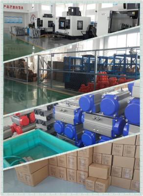 Китай Привод двойного действия серии АТ/ГТ или одиночного действия пневматический роторный для клапан-бабочки и шарикового клапана продается