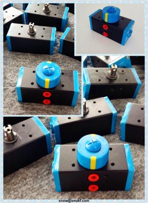 China Atuador pneumático pequeno de atuador pneumático de cremalheira e de pinhão mini à venda