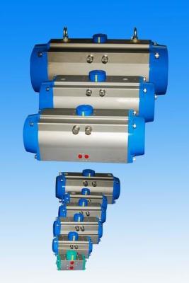 China pneumatic rotary actuators double action and spring return pneumatic rotary actuators for sale