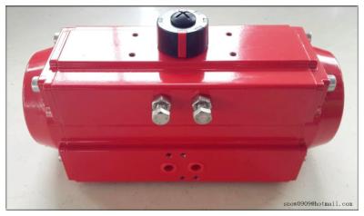 China Válvulas de control neumáticas de los actuadores neumáticos de los actuadores rotatorios aero2 DA /SR de estante y del piñón del OEM en venta