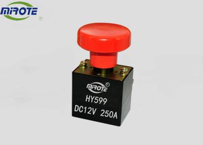 China Round 250A Car Forklift Car Push Button Switch , Micro Push Button On Off Switch for sale