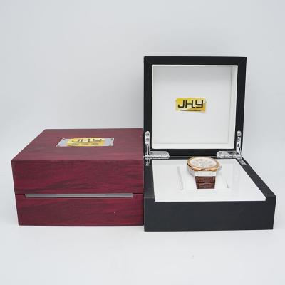 China Shock Absorption Watch Packaging Boxes Biodegradable Watch Show Box 10X10X8cm for sale
