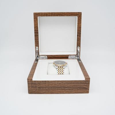 China Eco Friendly Watch Storage Case Lightweight Custom Box With Foam Insert And Removable Cushion for sale