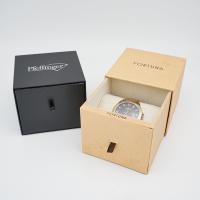 China Round Watch Packaging Boxes With Custom Colors Offering Range Low To Based On Material Customization for sale