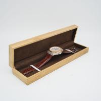China Tear-resistant Watch Packaging Boxes Designed for Secure Storage Featuring Suede Interior Material and Stylish Appearance for sale