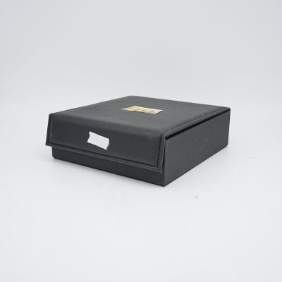 China Black Perfume Packaging Box OEM / ODM Perfume Bottle Box Packaging for sale