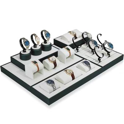 China Adjustable Wrist Watch Holder Matte Watch Showcase Box Customized for sale