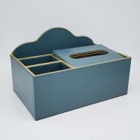 China Multifunctional Tissue Paper Box Plastic Napkin Box Cover Refillable for sale