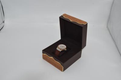 China Wood Round Watch Packaging Boxes Customizable Elegant Design Durable Materials Ideal for Retail Display and Gift Presentation for sale