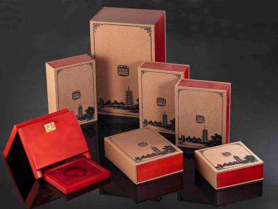 China MDF Coin Storage Boxes Brown  Coin Boxes For Coin Collectors for sale