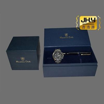 China Leather Custom Watch Packaging Boxes Including Custom Colors Tailored Packaging Solutions for Exclusive Watch Collections for sale