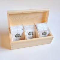 China Customized Tea Storage Box Lightweight Tea Bag Organizer Box Rectangular For Travel for sale