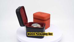 High-Grade Leather Texture Watch Box for Mechanical Watches