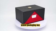 Elegant Minimalist Watch Gift Box, Exquisite Premium Case for Gifting & Personal Use