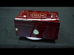 Premium Red Wine Gift Box, Elegant High-Grade Protective Case for Festival Gifting & Wine Display