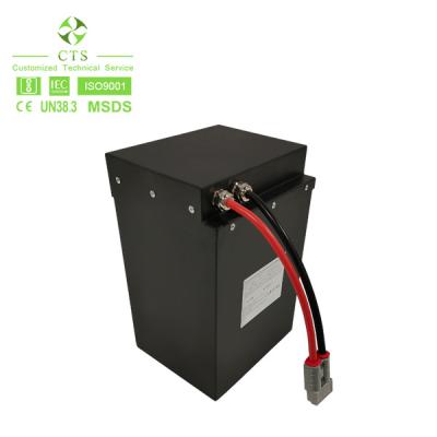 China 48V 40Ah Rechargeable CTS Battery For Electric Bicycle for sale