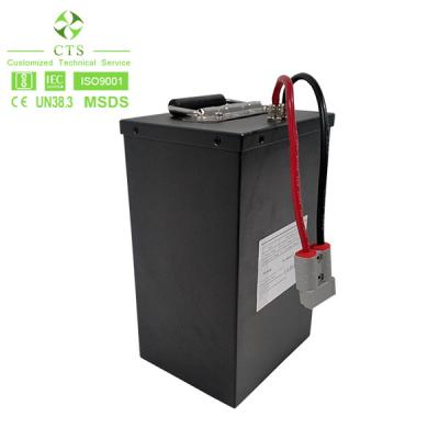 China Rechargeable 50.4V 32Ah 2000W Electric Bicycle Battery for sale