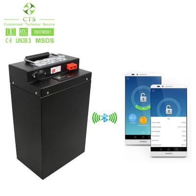 China CTS 96V Electric Scooter 72v 30Ah 40Ah 50Ah Lithium LiFePO4 Battery 96V 50Ah Lithium ion for e-bike for sale