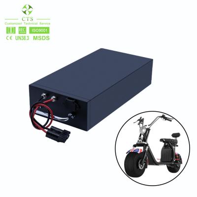 China LiFePO4 battery 24V 36V 48V 60V 72V 20ah Lithium Battery Scooter 500W for Electric Bike for sale