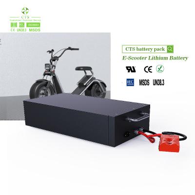 China CTS Intelligent BMS Lithium Battery - Custom Capacity & Voltage for E-Bikes/Wheelchairs for sale