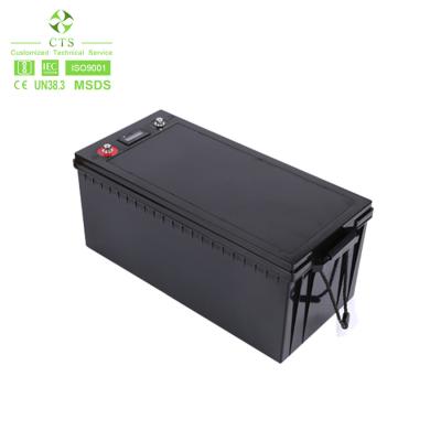 China Telecom Backup Lithium RV House Batteries Deep Cell 2560Wh Rechargeable for sale
