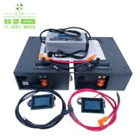 China Stackable Small Size Lifepo4 Battery Pack 48v 100ah For Solar Power System for sale
