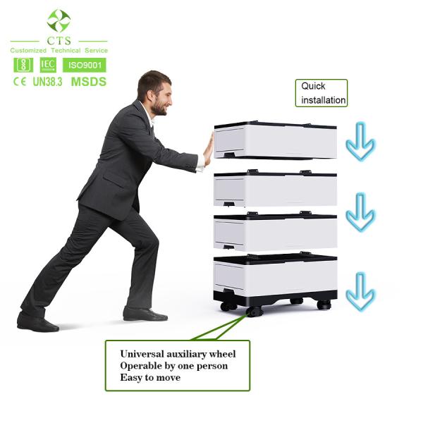 Quality stackable lithium solar battery 48v 100ah pack 48v lifepo4 battery pack for for sale