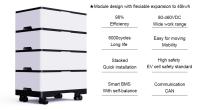 China Smart Home Energy Storage Lithium Ion Stackable Battery Pack 48v 100ah for sale