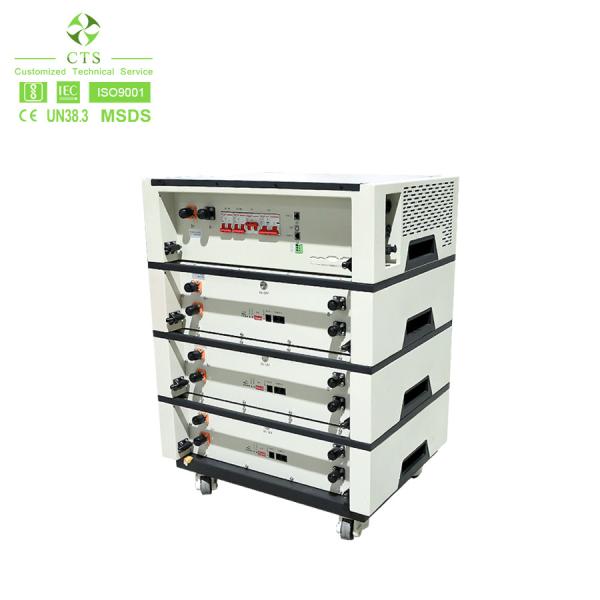 Quality Low voltage stackable battery 48v 100ah lithium ion battery for solar energy for sale