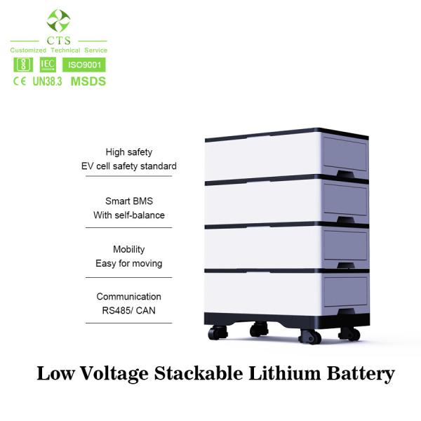 Quality 48v deep cycle battery for home 10kw low voltage lithium ion batteries system for sale
