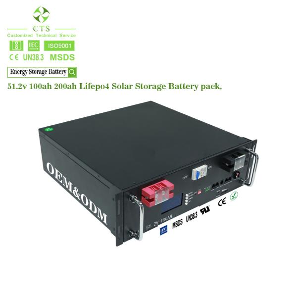 Quality CTS 48v 20kwh Lithium Ion Battery Energy Storage Cabinet For Efficient Solar for sale