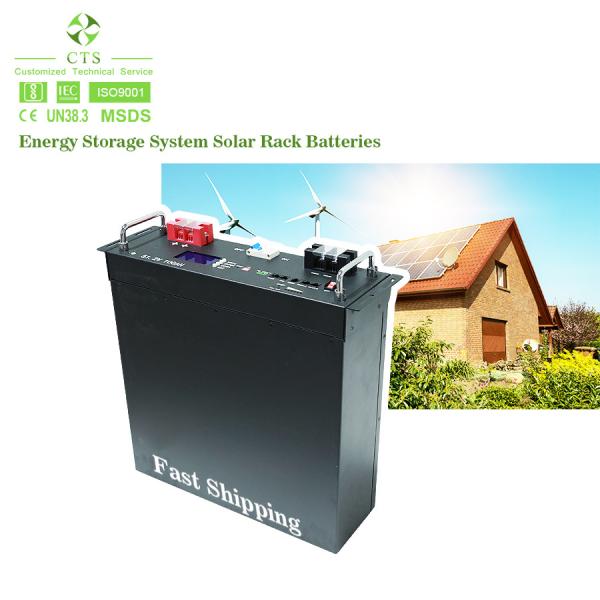 Quality CTS 48v 20kwh Lithium Ion Battery Energy Storage Cabinet For Efficient Solar for sale