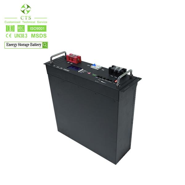 Quality CTS High Capacity 48V 30kWh LiFePO4 Battery Cabinet For Solar Power Backup for sale