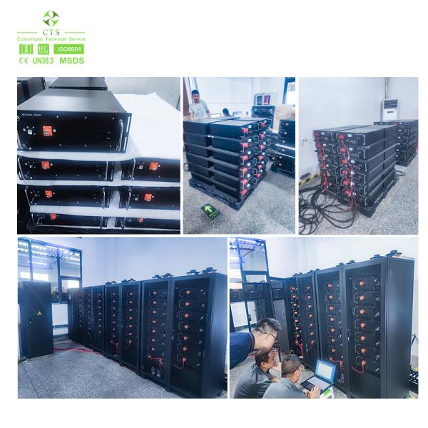 Quality CTS 48v 20kwh Lifepo4 Batteries Solar Battery Storage System For Telecom / Wind for sale