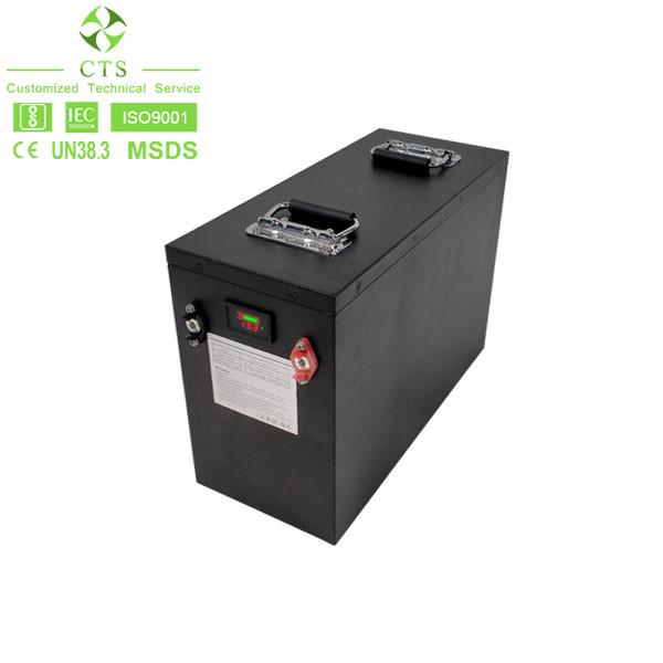 Quality RV Camper 12V 500Ah Lithium Ion Battery Prismatic LiFePO4 No Cobalt for sale
